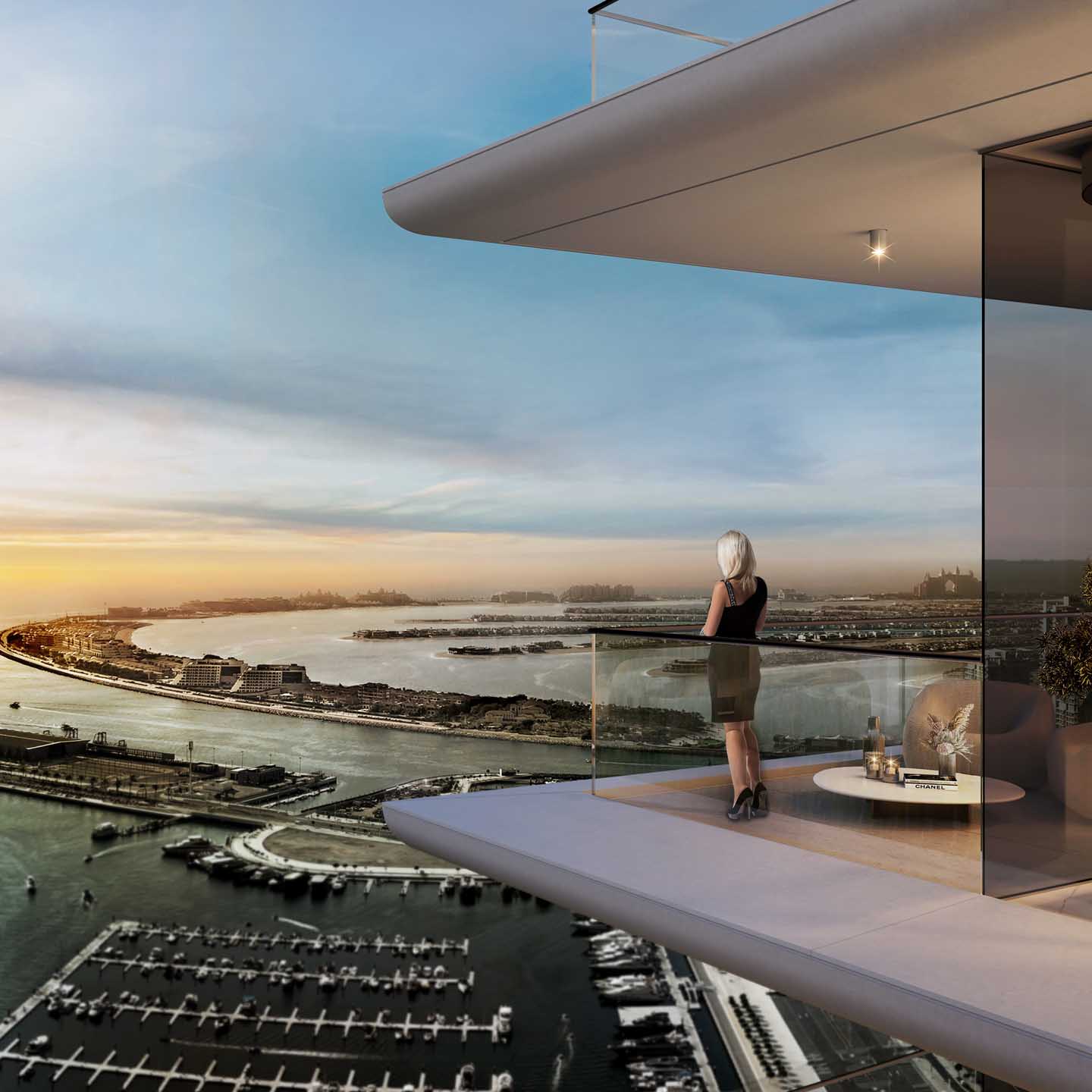 Sobha Seahaven – Three Bedrooms - Lunar Real Estate